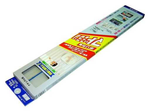 カラー:ナチュラル 入数:10枚入 サイズ:長さ700x幅55mm 材質:ポリカーボネート・アクリル系両面テープ 使用方法:付属の強力粘着テープを使って窓の格子に貼り付けて、部屋の中が見えないようにする。