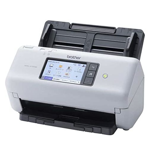ADS-4700WはA4カラー両面原稿を毎分約40枚/80面の高速読み取りでスキャン。A4原稿を最大80枚まで1度にセットできるので、大量のスキャン業務もスムーズに行えます。 有線・無線LANを標準搭載。ネットワーク上の複数のPCでスキャナ...