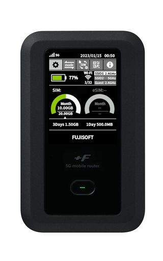 5G対応モバイルWi-Fiルーター デュアルSIM対応により利用シーンに合わせて回線の使い分けが可能 国内モデル初!eSIM対応のSIMロックフリーモバイルルーター! モード切り替えにより、Mobile、Home、Car それぞれのシーンで...