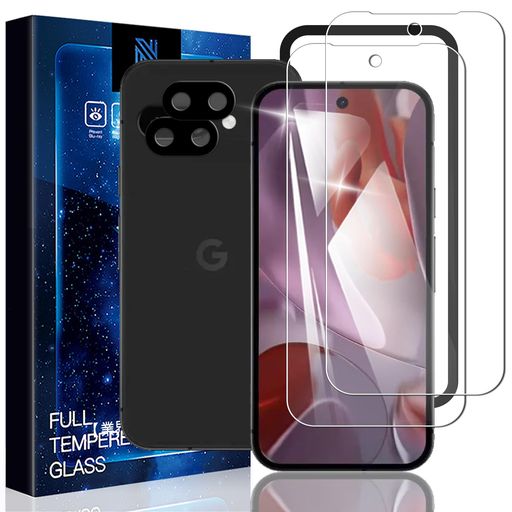 【対応機種】:2枚* Google Pixel 9a ガラスフィルム+2枚* Google Pixel 9a カメラフィルム 【光透過率が高い】:透明度が99%以上に達し、通常の液晶保護フィルムよりも透明度が高い。液晶画面の発色を損なうこと...