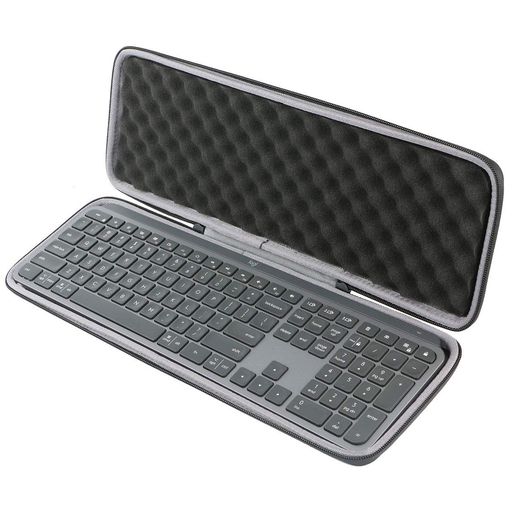 (logicool)KX800 / KX800M MXKEYS/MX KEYS S KX800sハードシェルco2CREAに対応する高度なワイヤレス照明ナチュラルキーボード 剛性の高い電話ケースは、耐衝撃性、防塵性、半耐水性を備えており、身...