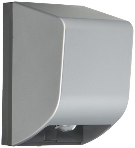 ●色:シルバー ●接続子器: NDG18611、NDG18212(WW)、WDG80411、WDG88716 ●3A AC100V ●照度センサー付き(暗め~明るめ 調整可) ●動作時間(約10秒~30分可変型) ●検知表示LED(赤色)付
