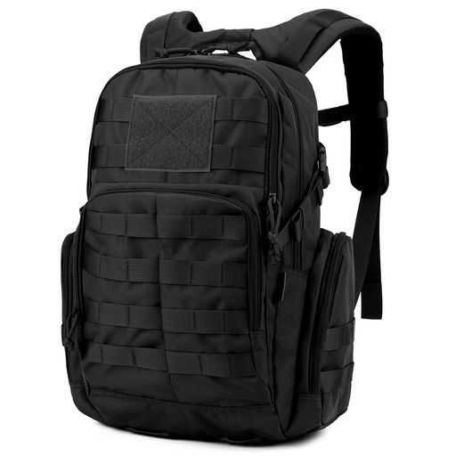 【リュック仕様】容量:25L。長30x高43x幅20cm。このミリタリーバックパックは600D耐水性ポリエステルで作られています。YKKジッパー。 【MOLLE対応です】このリュックサックは、小さなアイテムに掛けたり、追加のポーチやギアを取...