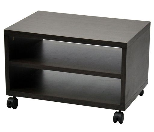 本体サイズ:(約)49x奥行35x高さ32.7cm 材質:MDF&amp;パーチクルボード 生産国:タイ 仕様:キャスター付(前方2個はストッパー付き) 耐荷重:天板/10kg、棚板/10kg、全体/20kg