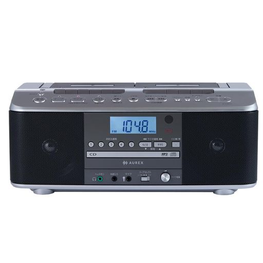 CDプレーヤー部:チャンネル数 2チャンネルステレオ CDプレーヤー部 メディア:CD、CD-R/RW(CD-DAフォーマット/MP3オーディオファイルで記録された音楽ディスク) ラジオ部 受信周波数:FM 76.0~108.0MHz AM...