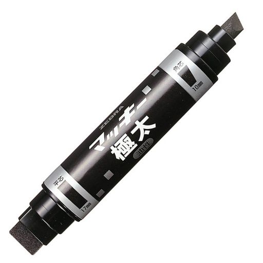【特長】極太タイプの油性マーカー 【ペン先】平芯・角芯両用【線幅】平芯:8.0~17.0mm/角芯:10.0mm 【インク】油性染料インク/速乾性・耐水性 【用途】紙・布・木・ダンボール・ガラス・プラスチック・金属・ビニールなど 【単品サイ...