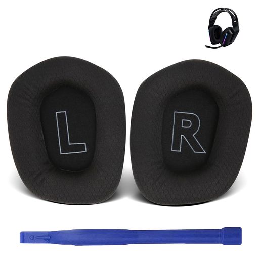 良好な互換性:LogicoolGG733G535G335ゲーム用ヘッドフォンに適合します。ご購入前に、お手持ちのヘッドホンの型番をご確認ください 通気性のある素材と特殊技術:高周波ホットプレスシーリングプロセスを使用して、イヤーパッドはイヤ...