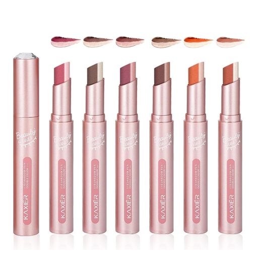 初心者に最適-グラデーション2色で、さまざまなスタイルのメイクを作成できます。 繊細なアイメイクに最適-このアイシャドウスティックは立体感があり、目をより可愛く見せます。 きらめくアイシャドウ-柔らかく形にフィットするパールが目の周りを照ら...