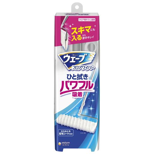 商品サイズ(幅x奥行x高さ):10.5cmx9cmx28.5cm 内容量:本体+1枚 ヘッドの厚み16mmの薄型フルフラット構造で、あきらめていたわずか2cmのスキマまで入り込み奥まで拭きとれる 立てても使える360°全面拭きヘッドで、平面...