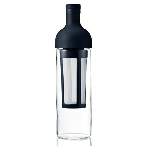 水出しコーヒー 本体サイズ:W87xD84xH300(mm) 出来上がり容量:650ml 材質注口・栓:シリコーンゴム、ストレーナーフレーム:ポリプロピレン、メッシュ:ポリエステル コーヒー粉と水だけでアイスコーヒーが作れる コーヒーを抽出...