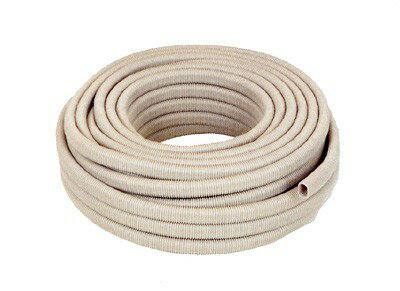 ■品番 F27019 ■機能・仕様 ・53mmx30mm ・30m巻 ■備考 ・ハイブリッドホース、ペアホースツイン用の保護カバーです。埋設工事、隠ぺい部配管等にご使用ください。 ・支持金具はダ円サドルをお使いください。 【商品の発送形態に...