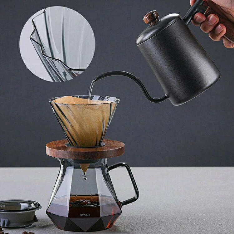 コーヒードリッパー コーヒーサーバーセ コーヒー お茶用品 コーヒーサーバー 豊富な品揃え 400ml 600ml