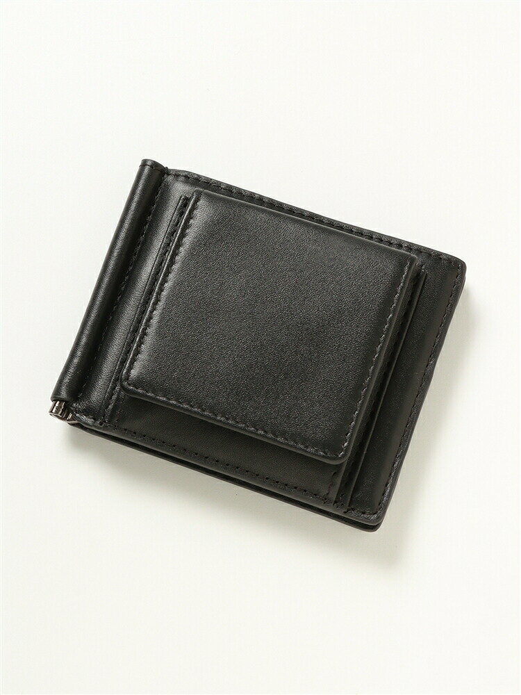 ミニマルなルックスと使い勝手の良さを兼ね備えた、マネークリップウォレット。表面にボックス型のコインケースを装備することで、見やすさと取り出しやすさを両立。きめの細かい高級感のある牛革は使い込む程にツヤが増し、レザー特有の柔らかな質感への変化...