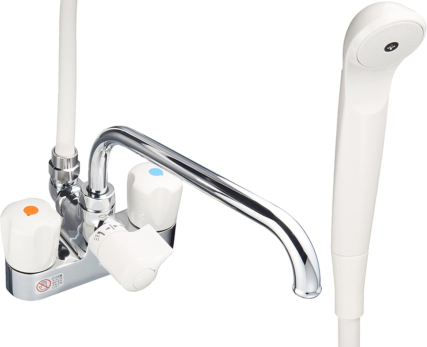 品番：TMS27C品番をお確かめの上ご注文下さい。スパウト(吐水パイプ)長さ：23cm　ホース長さ：140cm　取り付け穴：径2.4cm・間隔12cm対応離島への販売はできません