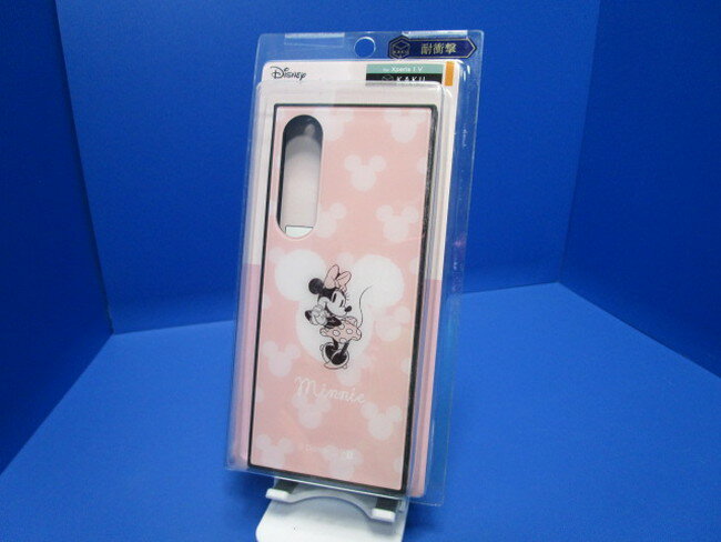 ray-out レイアウト ingrem イングレム Xperia 1 V ケース 耐衝撃 カバー KAKU ハイブリッドケース ディズニー キャラクター ミニーマウス ピンク IQ-DXP1M5K3TB/MN15 Xperia1V SO-...