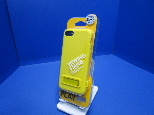 SwitchEasy iPhone 5c iPhone5 5s 兼用ソフトケース スタンド PLAY for iPhone 5c Yellow イエロー SW-PLAYI5A-Y 対応機種　4インチ iPhone5c iPhone5 5s ...