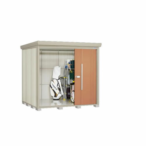 タクボ　物置Mr.ストックマン ダンディ NDシリーズ背面棚タイプ屋根タイプ：標準型耐荷重タイプ：多雪型間口2200mm×奥行き1922mm×高さ2110mm面積4.23m2（1.28坪）床耐荷重2540kg基礎ブロック必要数（別途必要）:...