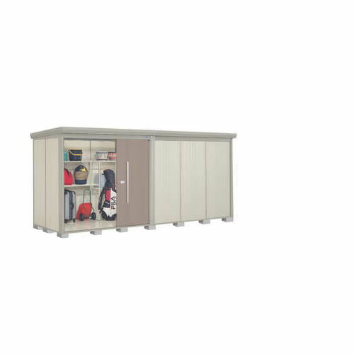 タクボ　物置Mr.ストックマン ダンディ NDシリーズ背面棚タイプ屋根タイプ：結露減少型耐荷重タイプ：多雪型間口4415mm×奥行き1590mm×高さ2110mm面積7.02m2（2.13坪）床耐荷重4210kg基礎ブロック必要数（別途必要...