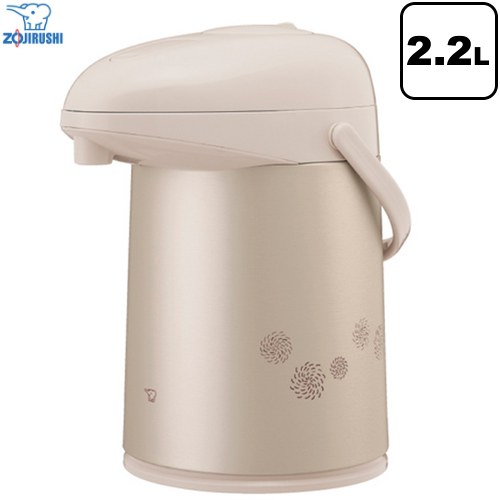 【キーワード】ZOJIRUSHI / 魔法瓶 / 魔法びん / ガラスポット /AB-RC22-CM 商品説明シリーズ 押すだけポット（ガラス）カラー マットベージュ仕様・特徴 夏はひんやり、冬はあったかキープ。一年中使えるガラスまほうびん...