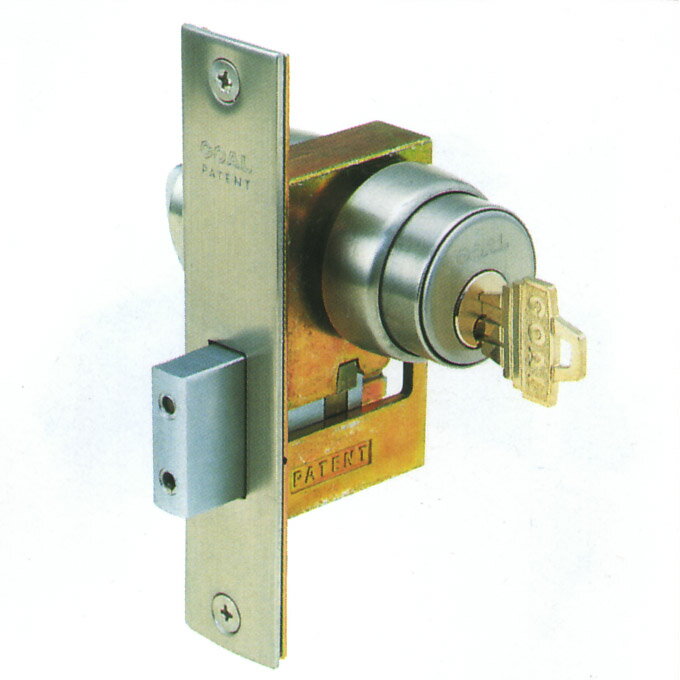 YKK 店舗 GOAL 本締錠【GA-28】主に「YKK」の店舗ドアで使用されている本締錠です。お取り付けの際には既存のネジを再度ご使用いただくか、ホームセンターなどで新しいネジをご用意していただく必要のある場合がございます。&nbsp;&...