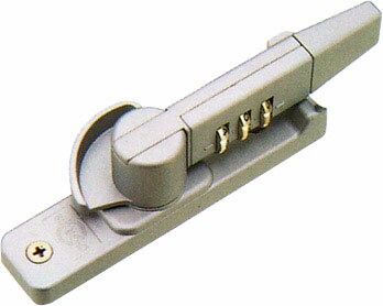 万能用 アルミサッシ用クレセント【KC-95】右用 型番 KC-95 &nbsp; 万能用 シルバー（大） ビスピッチ 45〜67mm(下記図参照) 備　考 ダイヤル式鍵付き　※この商品は右用です。 注意事項◆メーカー発注後のキャンセル、初...