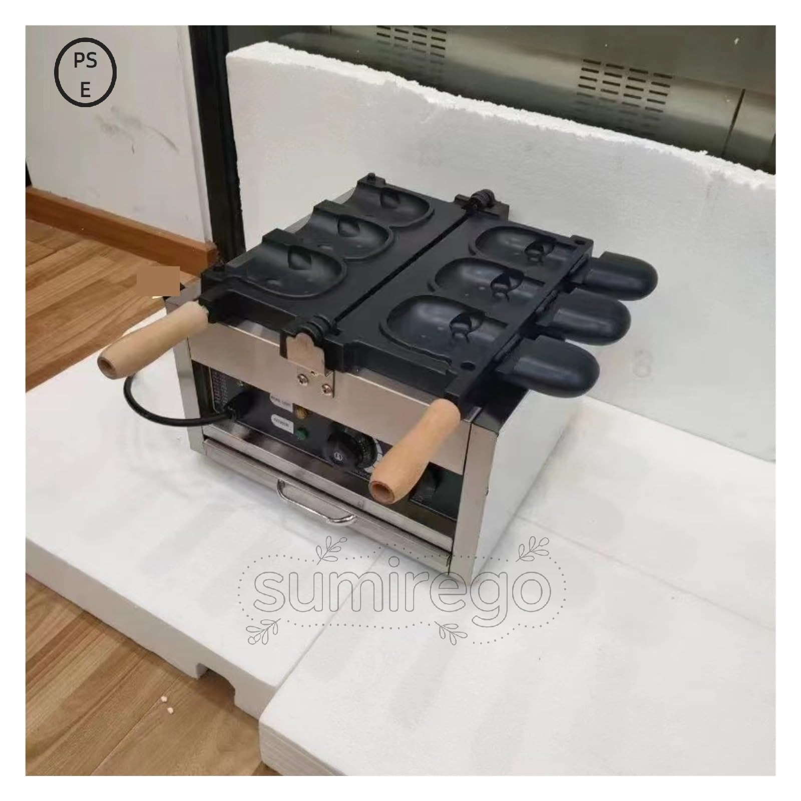 寸法: 375*380*215mm電力: 2kW材質：ステンレスワッフルサイズ：80×95mm1、 当社の製品に問題がある場合は、お気軽にお問い合わせください。2、輸送中に多少の衝撃が加わる可能性がございます。万が一不具合や破損などがござい...