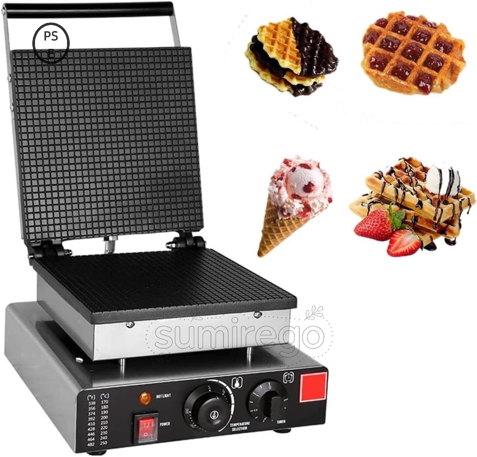 · 【使いやすい】コーンメーカーの二層パネルをクリックするだけで、ワッフルコーンやアイスクリームボウルを簡単に作ることができます。 シンプルなアイスクリームコーンメーカーを使えば、さまざまなコーンカーネルやアイスクリームロールを作ることがで...