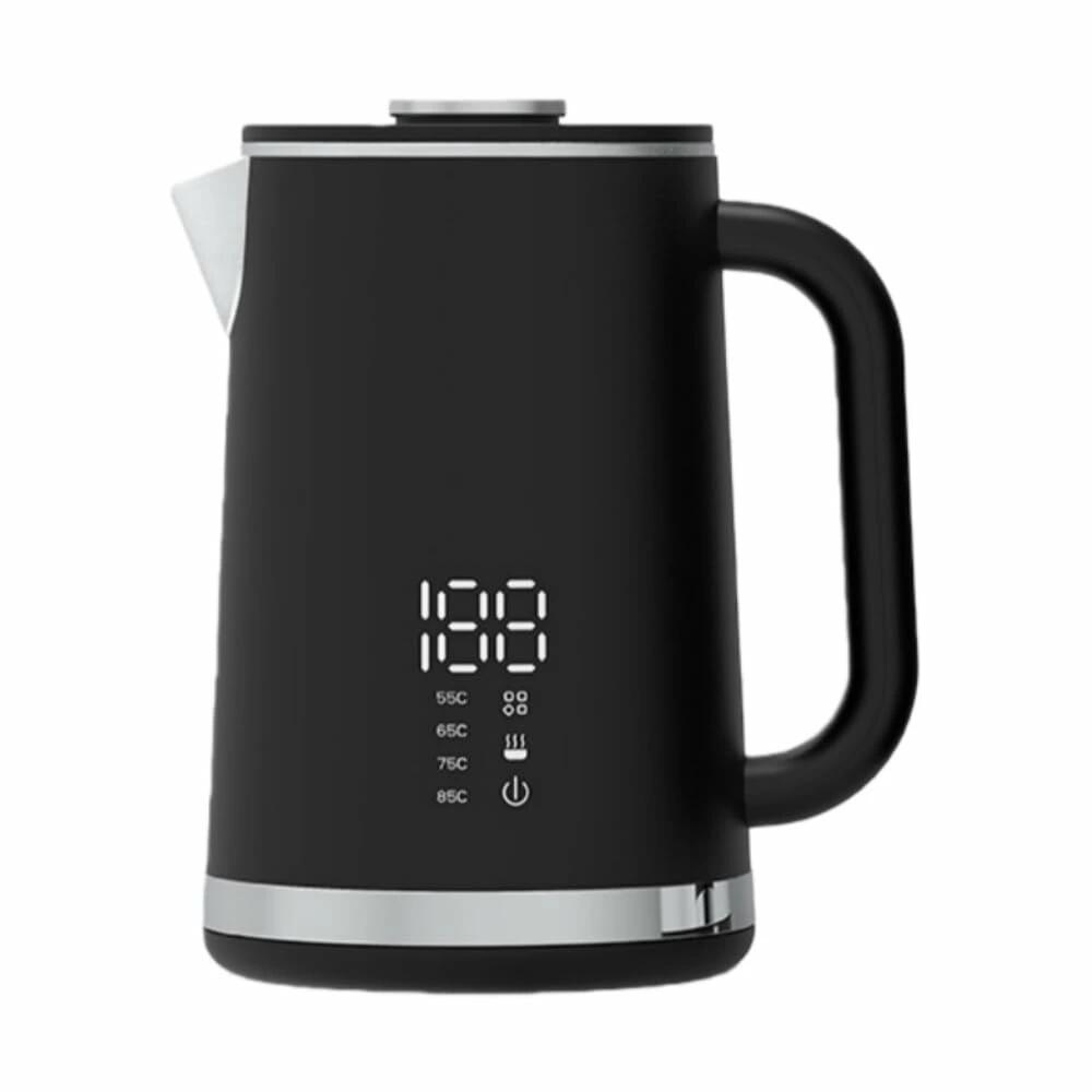 色:ブラック商品の寸法:17長さ x 14幅 x 31高さ cm梱包サイズ:‎31 x 17 x 14 cm色:‎ブラック梱包重量:‎1.5 キログラム電池使用:‎いいえ【急速加熱】1500W電気ケトルは、水を素早く静かに沸騰させます。ご家...