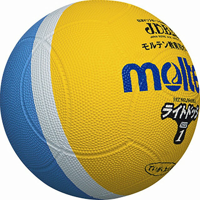 素材ゴムサイズ軽量1号カラー黄×サックス仕様その他重量:180~200g●突き抜け防止バルブ特徴日本ドッジボール協会推薦球 ※空気を入れる際は付属の専用メジャーをご使用下さい。