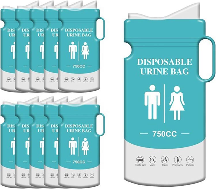 商品説明商品名使い捨て携帯トイレの容量が大きくて、750mlがあります。さらに2回或いはフルまで使えます。男女兼用の設計で、男性、女性、子どもや患者さんが適用可能。女性にも使いやすくて、立ったままで使用可能、非常に便利です。折りたたんでポケ...