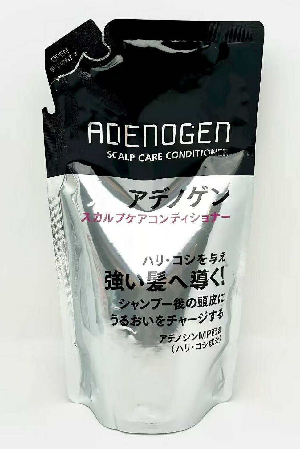 ネコポス・郵便定形外の発送となります。ハリ・コシを与え強い髪に導く！ スカルプケアコンディショナー シャンプー後の頭皮に保湿成分をチャージ。 髪にハリ・コシを与え、健やかでボリュームのある髪に仕上げます。 アデノシンMP(生体内成分アデノシ...