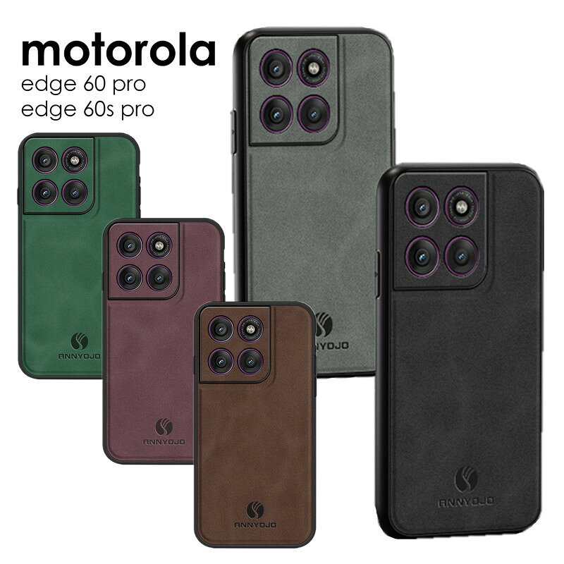 　商品説明文 【対応機種】 motorola edge 60 pro/motorola edge 60s pro 【素材】：PUレザー+TPU 【カラー】： ブラック グレー ブラウン グリーン ワインレッド 【サイズ(約) 】： 縦-×横...