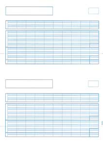 PCA PA1115H 給与明細書B 【単票】●単票用紙（罫線つき） サイズ：A4単票 / 1枚に2人分印字 / 支給26項目対応。10列明細 入数：500枚入 対応ソフト：PCA hyper 給与シリーズ・PCA 給与シリーズ