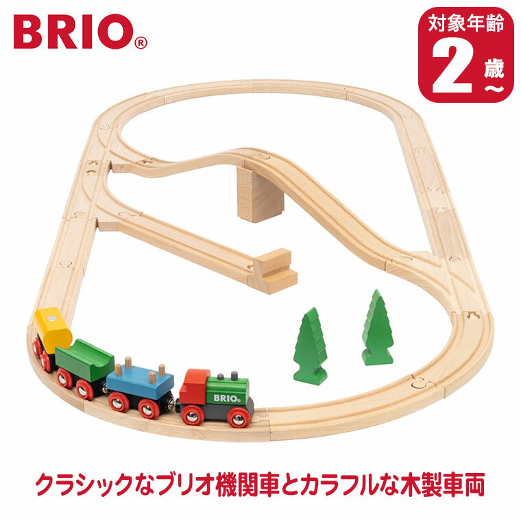 対象年齢 : 2歳以上 サイズ : （商品）67×109cm、（パッケージ）37×27×5cm BRIO ブリオ 65thアニバーサリートレインセット 36036 BRIO(ブリオ)は1884年創業の、スウェーデン王室御用達の木製玩具ブラン...