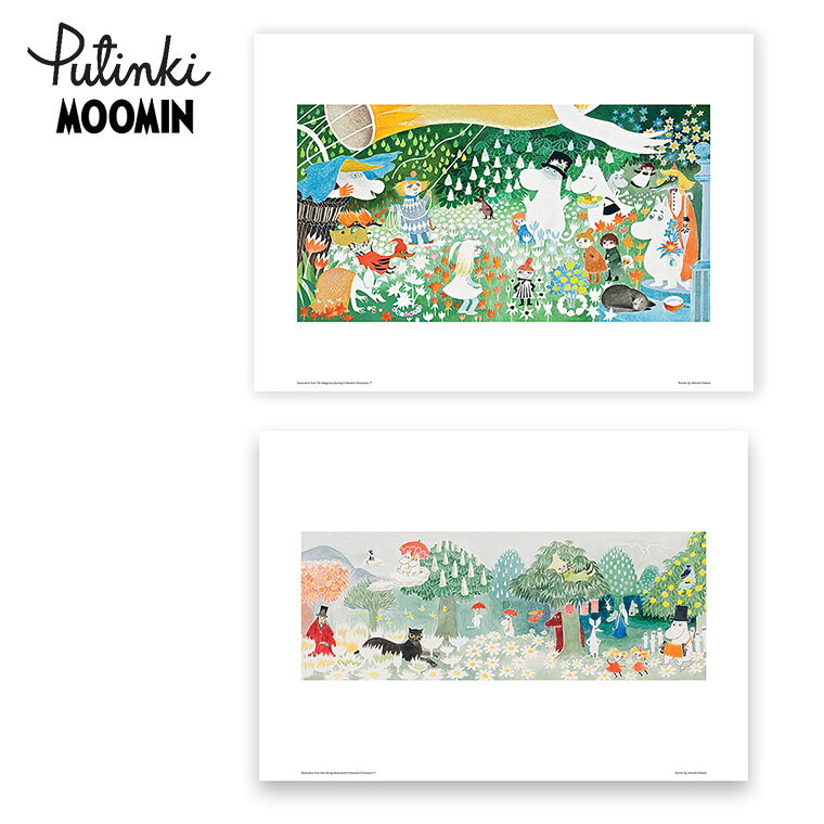 サイズ : 約W700×H500mm 材質 : 紙 生産国 : フィンランド製 MOOMIN Putinki プティンキ ポスター 70×50cm Putinki(プティンキ)は、1973年フィンランド・ヘルシンキにある老舗マーケット、ハカ...