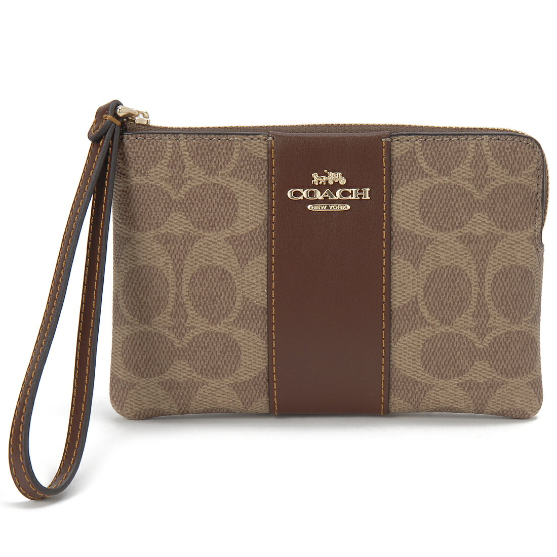 商品コード：COCCW854IMXHE ブランド名：COACH (コーチ) カテゴリ名：ポーチ、アクセサリーポーチ、財布 シリーズ名：CORNER ZIP WRISTLET (コーナージップ リストレット) メーカー型番：CW854 IMX...