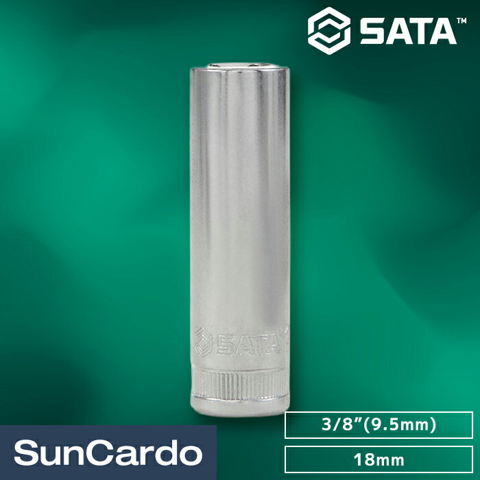 クロムモリブデン合金鋼により、優れた強度と耐久性を実現する六角ディープソケット。 差込角：3/8”(9.5mm) サイズ：18mm 外径：23.8mm 全長：63.5mm ※商品写真は参考写真です【海外製品について】海外製品は国内製品のよう...