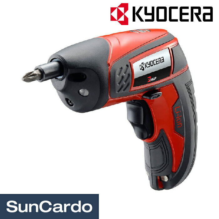 軽量350gコンパクト設計。 3.6Vリチウムイオン電池(内蔵式1500mAh)採用。 薄暗い場所でも使える白色LED2灯ライト付。 正転・逆転、充電状態がわかるランプ付。 16種類のビット付。 回転数：180min-1 最大ネジ締め能力：...