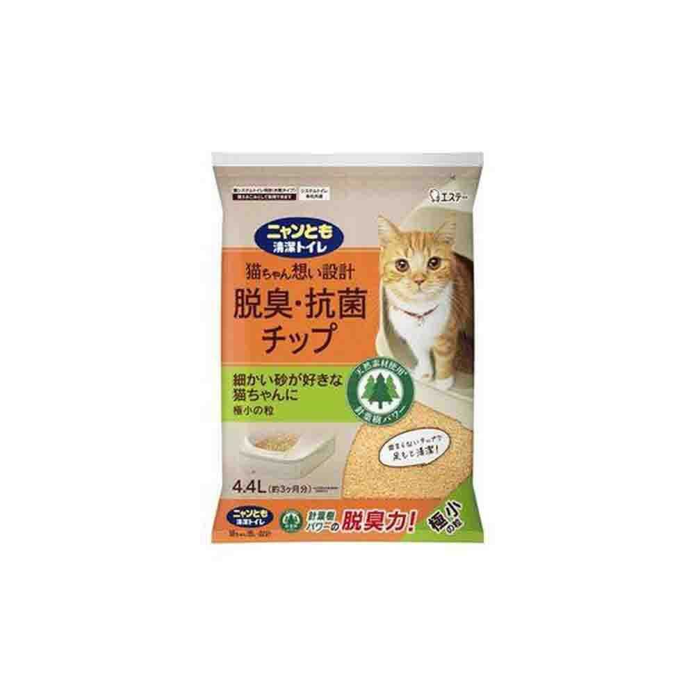 商品説明(製品の特徴)・主原料は天然素材の針葉樹針葉樹には、ニオイや菌の発生を抑える成分＊が含まれています。針葉樹の効果でパワフルに脱臭＆しっかり抗菌※1.。猫ちゃんが触れるチップだから、人工香料、抗菌剤は使用していません。＊フィトンチッド...