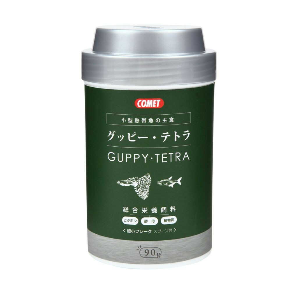 商品説明(製品の特徴)口の小さな小型熱帯魚が食べやすい極小フレーク。野菜フレークを強化したバランス栄養フード。スプーン付のボトルタイプで簡単に給餌可能です！成分／分量フィッシュミール、エビミール、大豆粉、小麦粉、水生植物、海藻、にんじん、ほ...