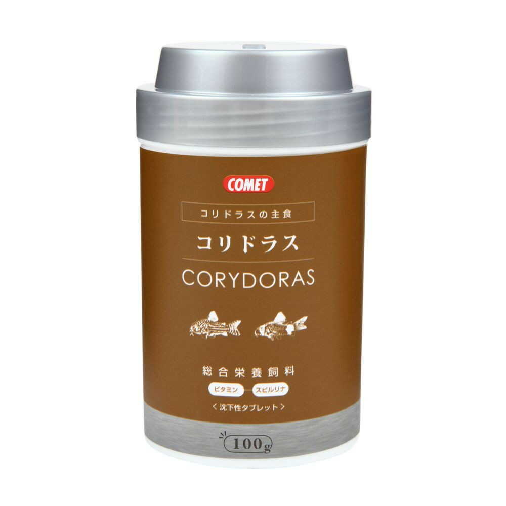 商品説明(製品の特徴)コリドラスに必要な栄養をバランスよく配合した飼料。コリドラスが食べやすい沈下性のタブレットタイプです。成分／分量オキアミミール、フィッシュミール、イカ、貝の肝、シュリンプミール、小麦粉、トウモロコシ、キャッサバ粉、スピ...