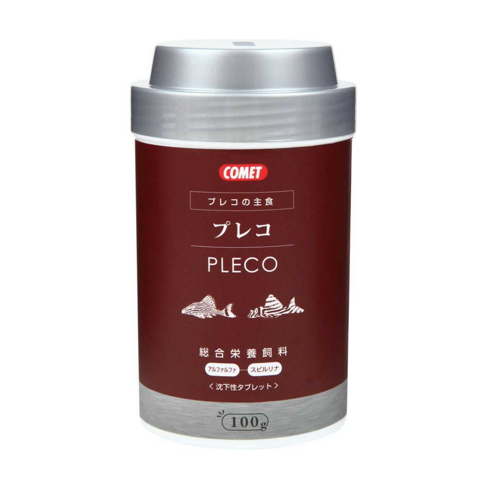 商品説明(製品の特徴)プレコに必要な栄養をバランスよく配合した飼料。プレコが食べやすい沈下性のタブレットタイプです。成分／分量フィッシュミール、小麦粉、小麦胚芽、オキアミミール、酵母、アルファルファミール、スピルリナ、食塩、各種ビタミン、ミ...