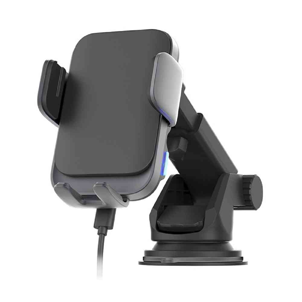 商品説明(製品の特徴)●スマートフォンを置くだけで自動でホールド＆充電できるワイヤレス充電ホルダー。●自動開閉式アームワイヤレス充電検知すると左右アームと補助足が連動して自動でホールド。アーム開閉幅と補助足の高さが連動してスマホをホールドす...