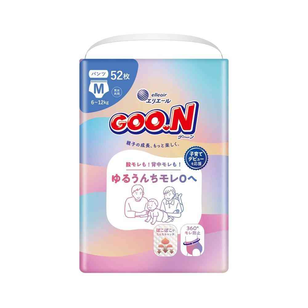 商品説明(製品の特徴)●ゆるうんちモレ0へ！（1）ぽこぽこでうんちキャッチ（2）360度モレ防止（3）たっぷりパワフル吸収●装着ストレス0へ！ふわふわのびーるウエスト●おむつ替えも親子の大切な時間に●保湿成分配合で肌にやさしい●最長12時間...