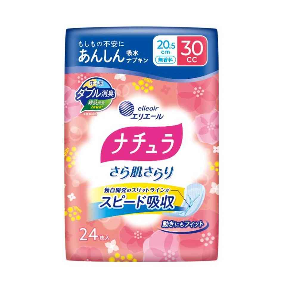 ■商品説明(製品の特徴)もしもの不安に、あんしんスピード吸収でさらっと快適！●独自開発のスリットラインがスピード吸収。●水分も素早く吸引。さらっとした肌ざわり。●緑茶成分2倍配合※。汗と尿のニオイをダブル消臭。●全面通気性バックシートでムレ...