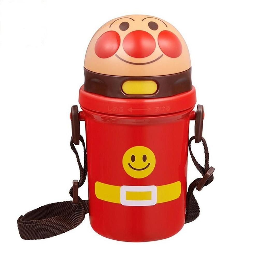 ■商品説明(製品の特徴)●アンパンマンと一緒にお出かけ！お子様が喜ぶかわいい水筒です。●ワンタッチでらくらくオープン！ストローが付いているので、こぼさず飲みやすいです。●やわらかいストローで口の中を痛めることがありません。●開いたフタを少し...