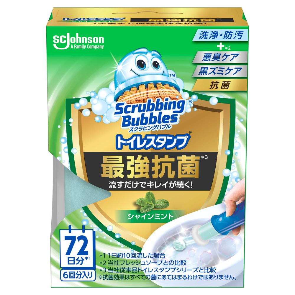 ■商品説明（製品の特徴） ●スタンプするだけで流すたびに洗浄・防汚成分が便器全体に広がる！●12日間お掃除いらずでキレイが長続き！●抗菌効果が続いて黒ズミの発生も防ぐ！■成分・分量 界面活性剤(30％ ポリオキシエチレンアルキルエーテル)、...