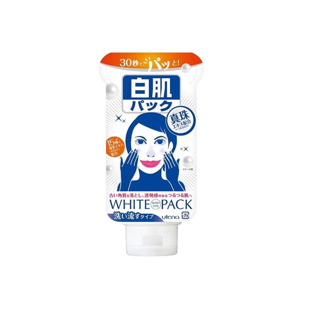 商品名白肌　パック 内容量140g 商品説明（製品の特徴）30秒マッサージして洗い流すだけで、パッと明るいつるつるの白肌にととのえるパック。うるおいをあたえながら古い角質を落とし、透明感のあるお肌に。洗い流し後は微粒子ホワイトパウダーが白肌...