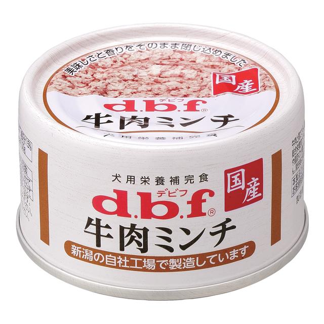 商品名デビフ　牛肉ミンチ 内容量65g 商品説明（製品の特徴）牛肉と鶏ささみ、鶏胸肉、鶏レバーをやわらかいミンチに仕上げました。与えやすい65gの小容量で、小型犬にうれしい1日食べきりサイズです。素材の美味しさと香りをそのまま閉じ込めました...