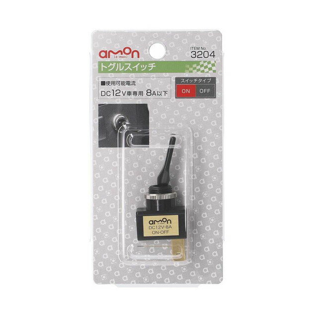 ■商品説明（製品の特徴） 電装品のON−OFFにスイッチ　電装用品　配線取付小物　スイッチ類　パーツ　補修部品　スイッチ　スイッチ■問合せ先 0790‐22‐6555■製造販売会社（メーカー） エーモン工業株式会社■販売会社(発売元） エー...